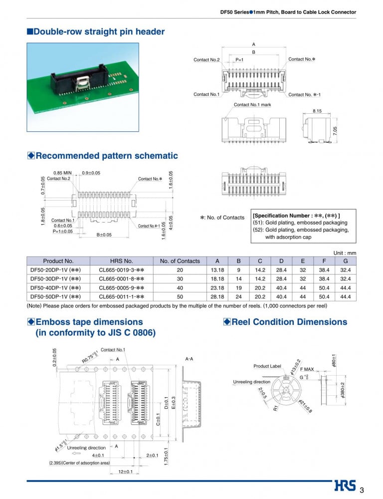 HRS DF50 technical document page 3