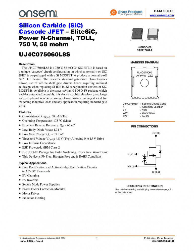 UJ4C075060L8S datasheet page 1