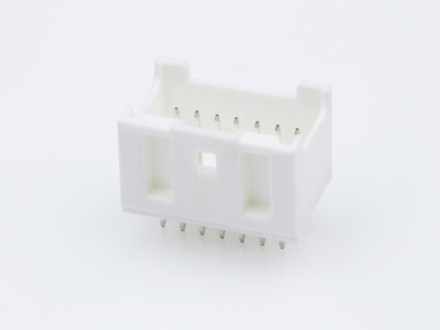 Mini-Lock Receptacle Housing, 2.50mm Pitch, Single Row, Positive Lock, 3 Circuits, Black, PFAS-Free