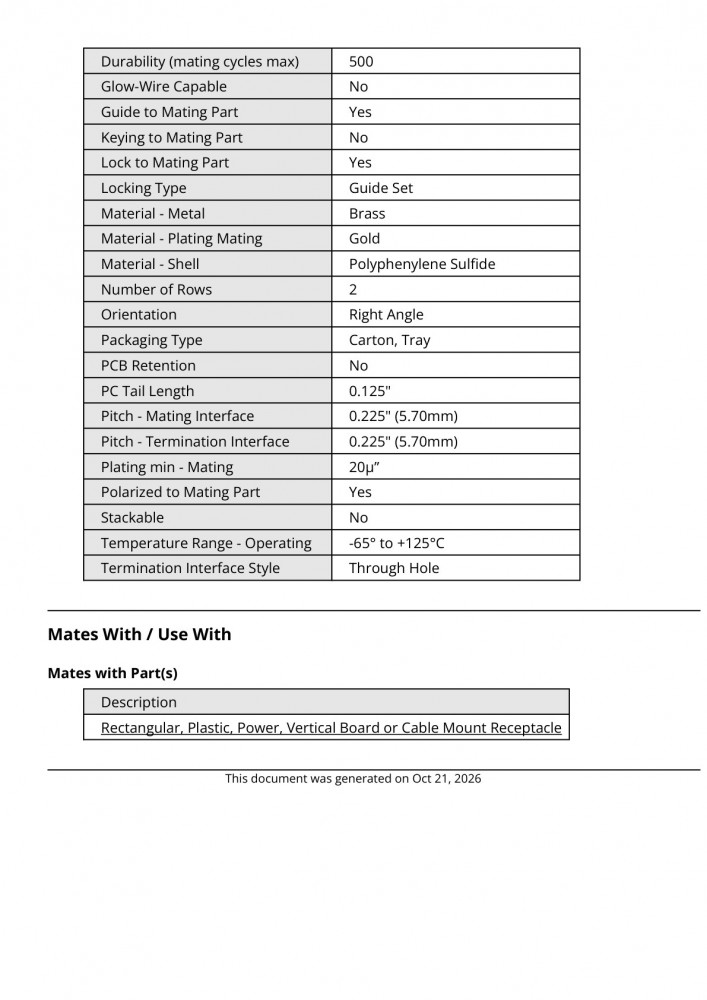 Product document image, page 2