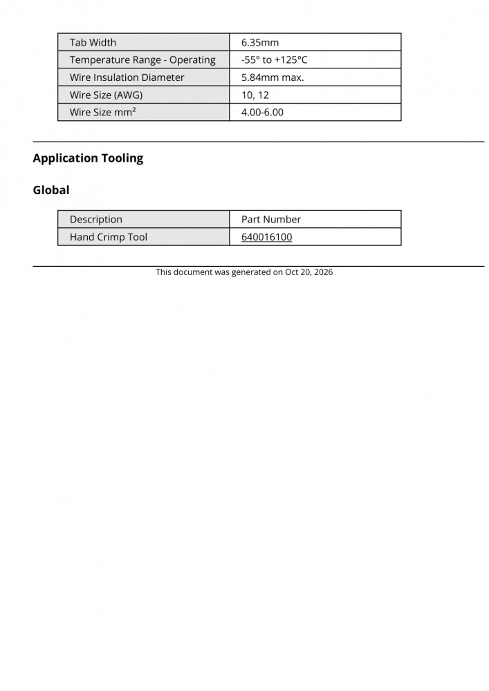 191640076 product document image, page 3