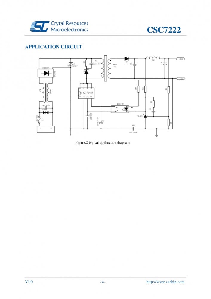 CSC7222 datasheet page 4