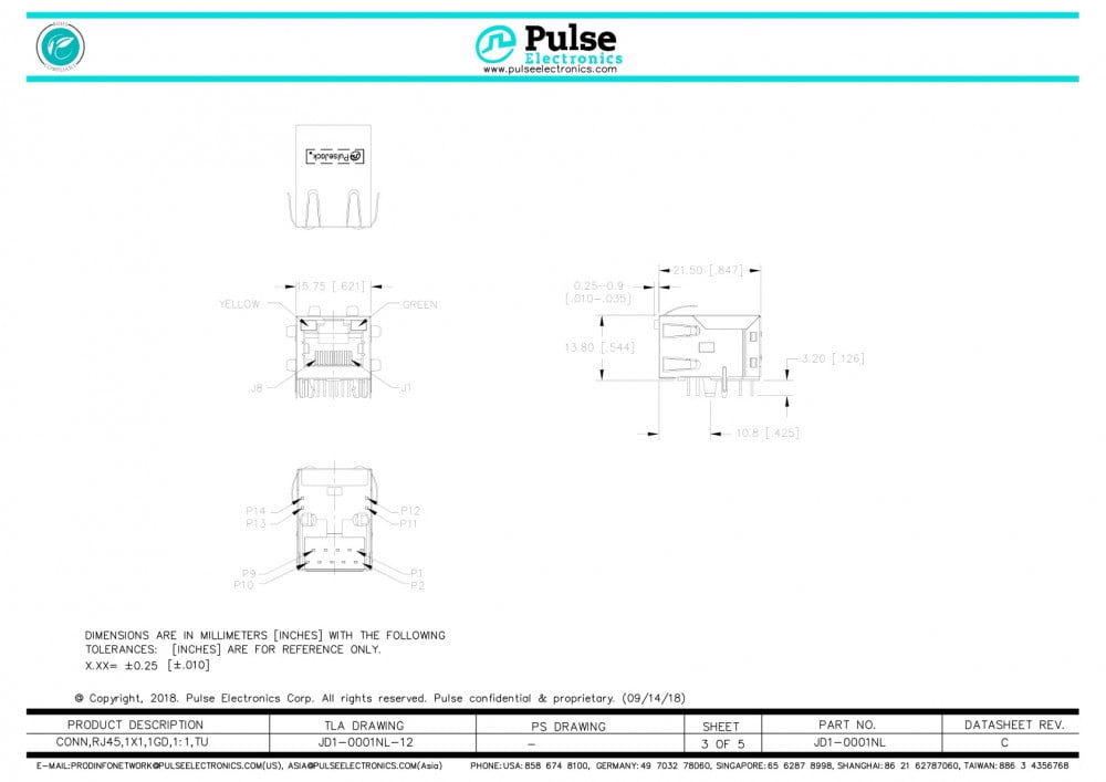 JD1-0001NL datasheet sheet 3