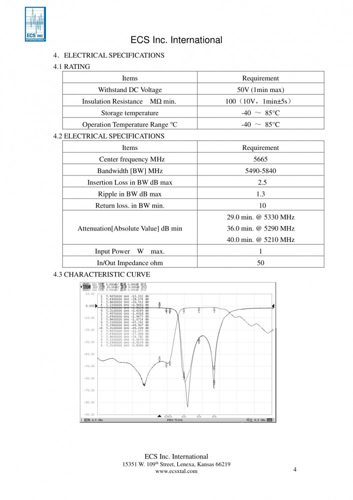 ECS-DCF-103 specification page 5