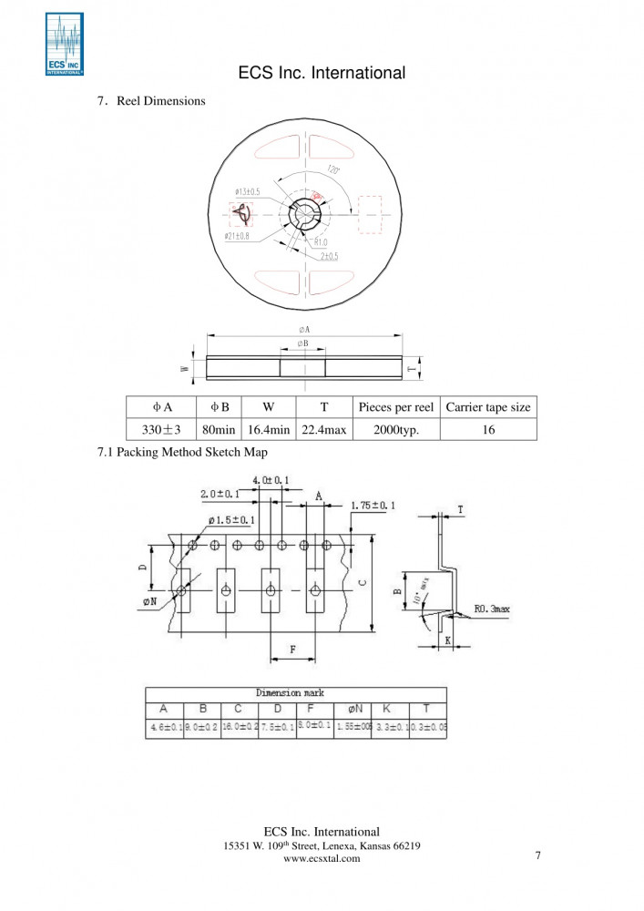 ECS-DCF-103 specification page 8