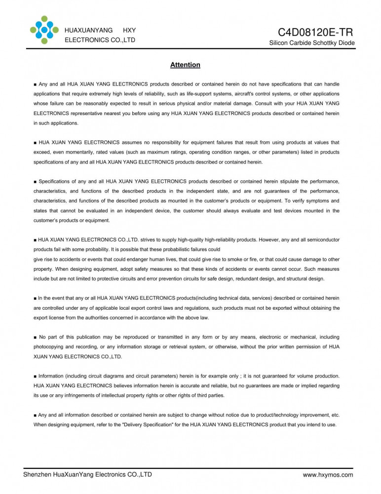 C4D08120E-TR-HXY datasheet page 6