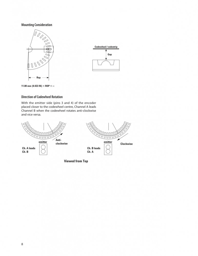 AEDR-8300 datasheet page 8