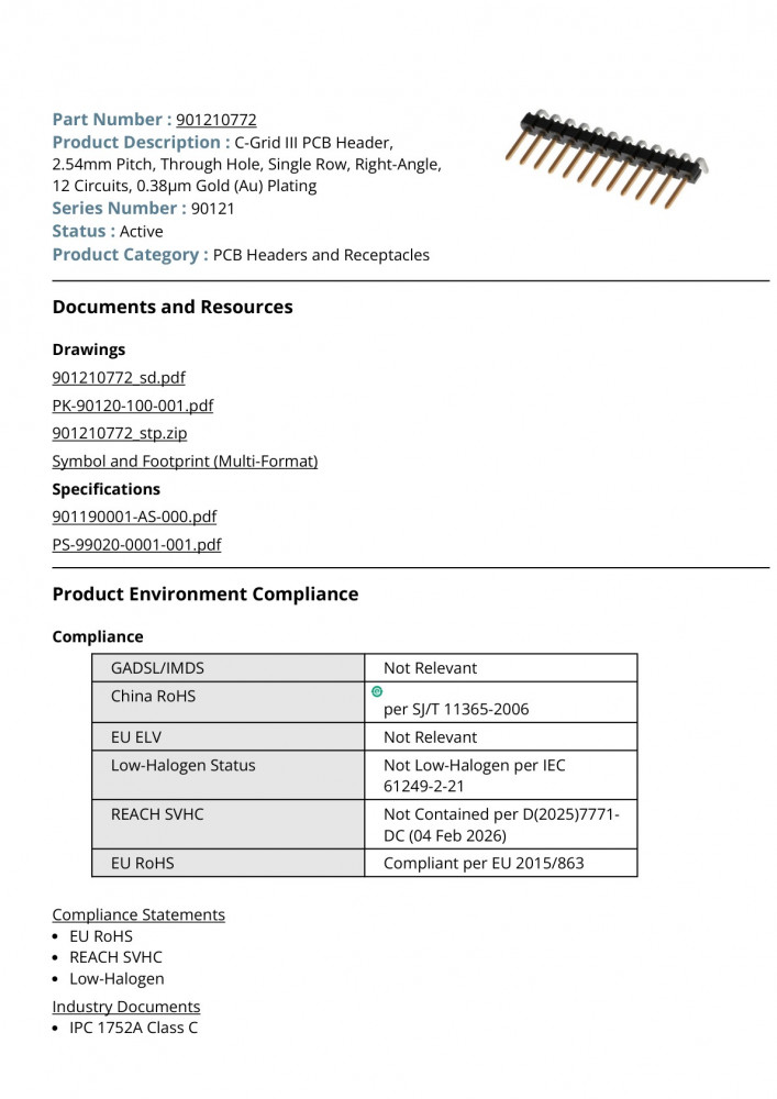 901210772 technical document preview, page 1