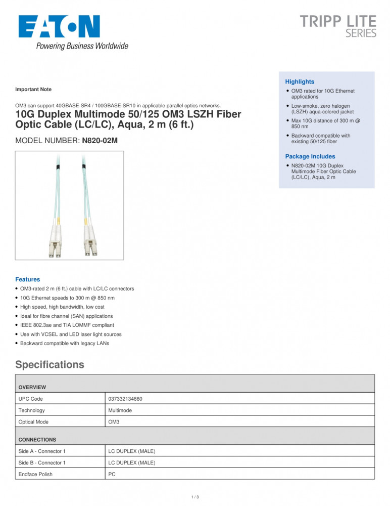 N820-02M technical document page 1