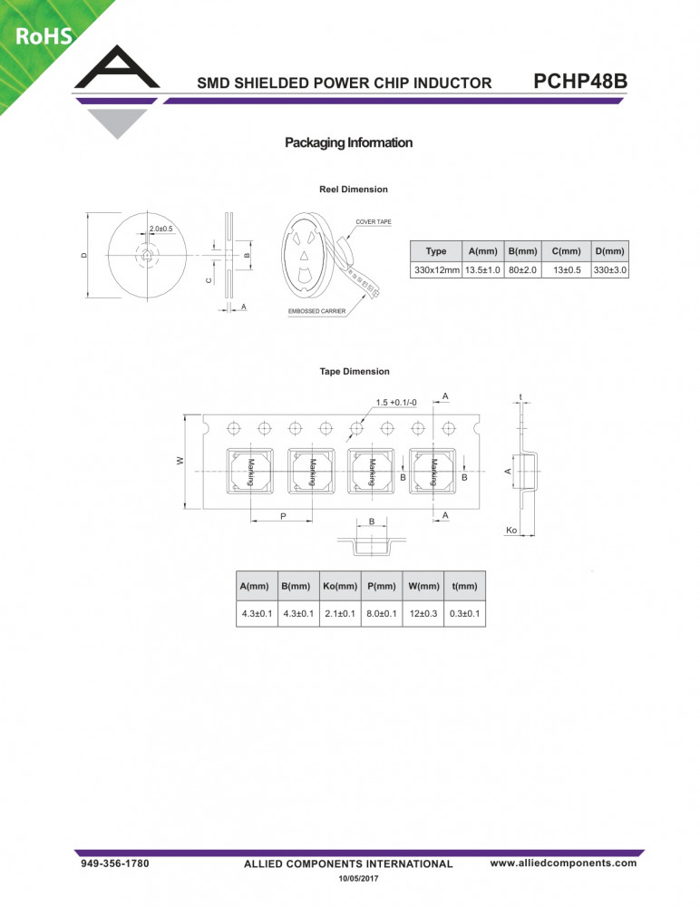 PCHP48B series technical document page 2