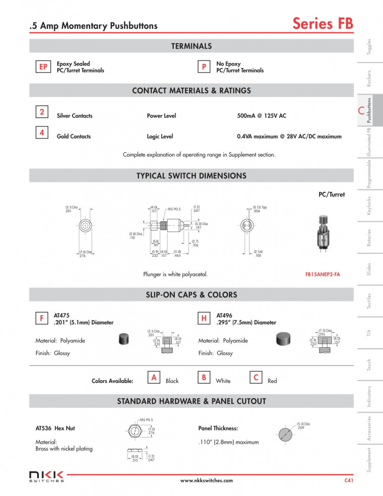 FB Series documentation page 4