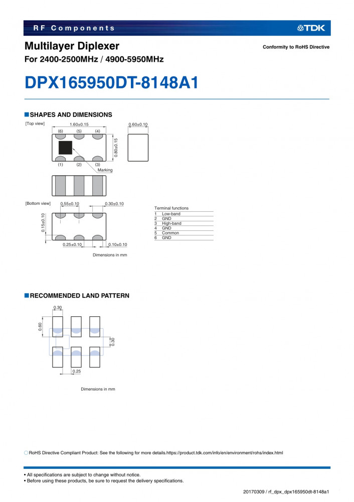 DPX165950DT-8148A1 technical document, page 2