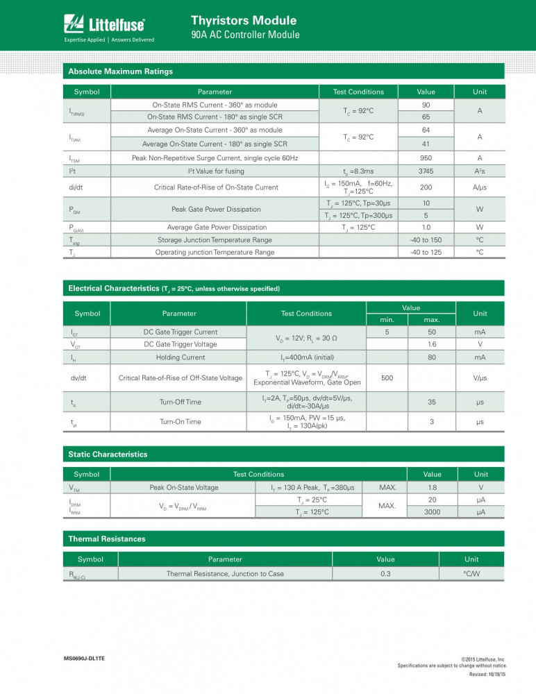 MS0690J-DL1TE datasheet page 2