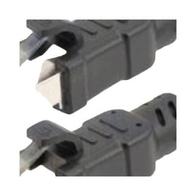 L-com TRD695AHFP-BLK-2 Modular Ethernet Cable (RJ45)