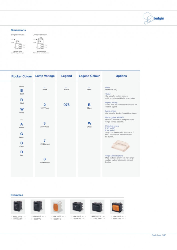 Bulgin catalogue page 7