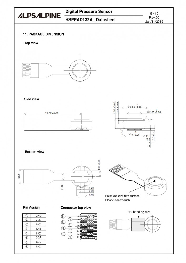 HSPPAD132A datasheet page 9
