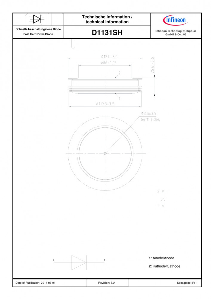 D1131SH65T technical document page 4