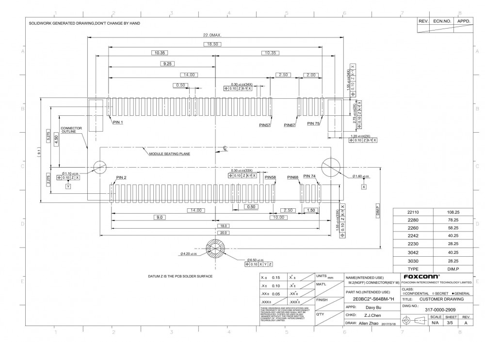 FOXCONN 2E0BC21-S64BM-7H drawing page 3