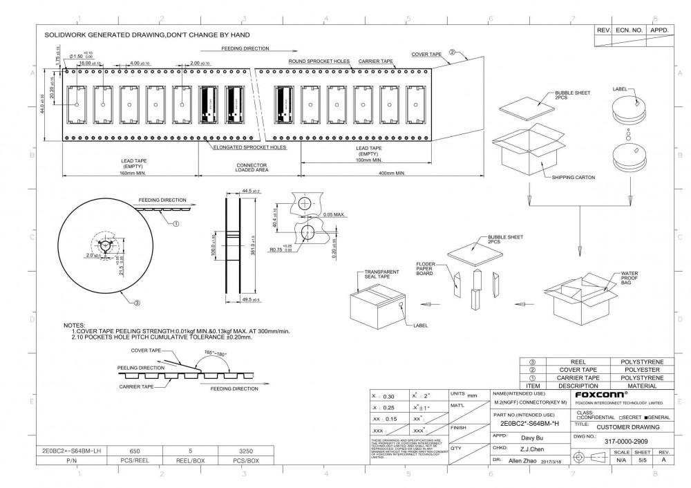 FOXCONN 2E0BC21-S64BM-7H drawing page 5