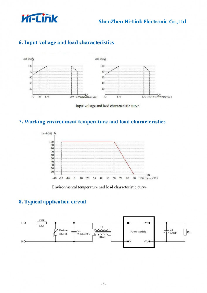 HLK-5M05 datasheet page 10