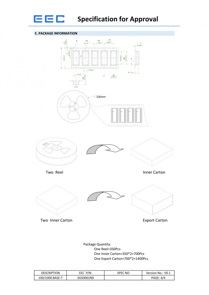 SG50001N0 specification page 5