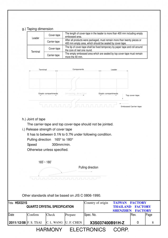 X3S037400B91H-Z specification page 8