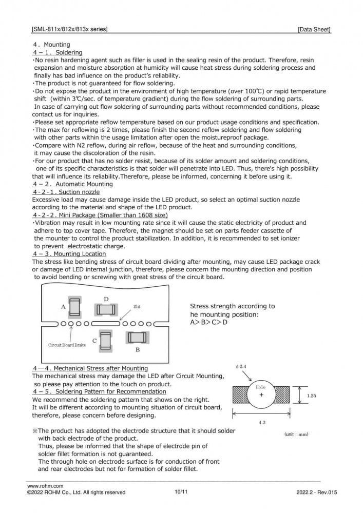 ROHM SML-811VTT86A document page 10