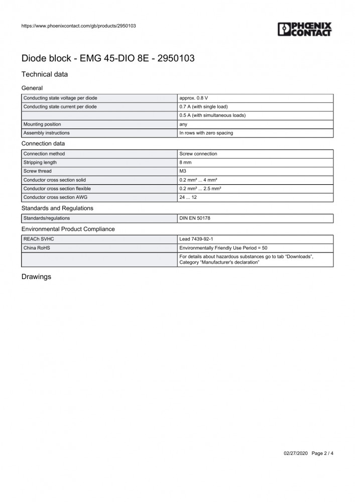 Phoenix Contact 2950103 product document page 2