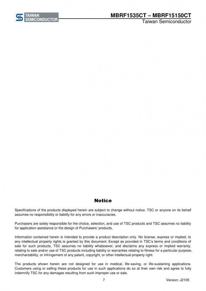 MBRF1550CT datasheet page 7