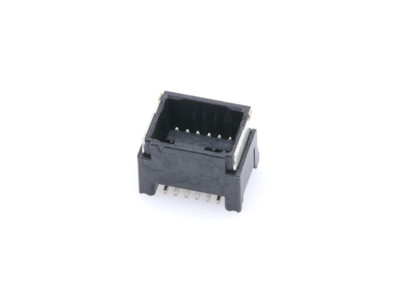 1.25mm Pitch, Micro-Lock Plus PCB Header, Dual Row, Vertical, Surface Mount, 0.10µm Gold Plating, Positive Lock, 32 Circuits, Black