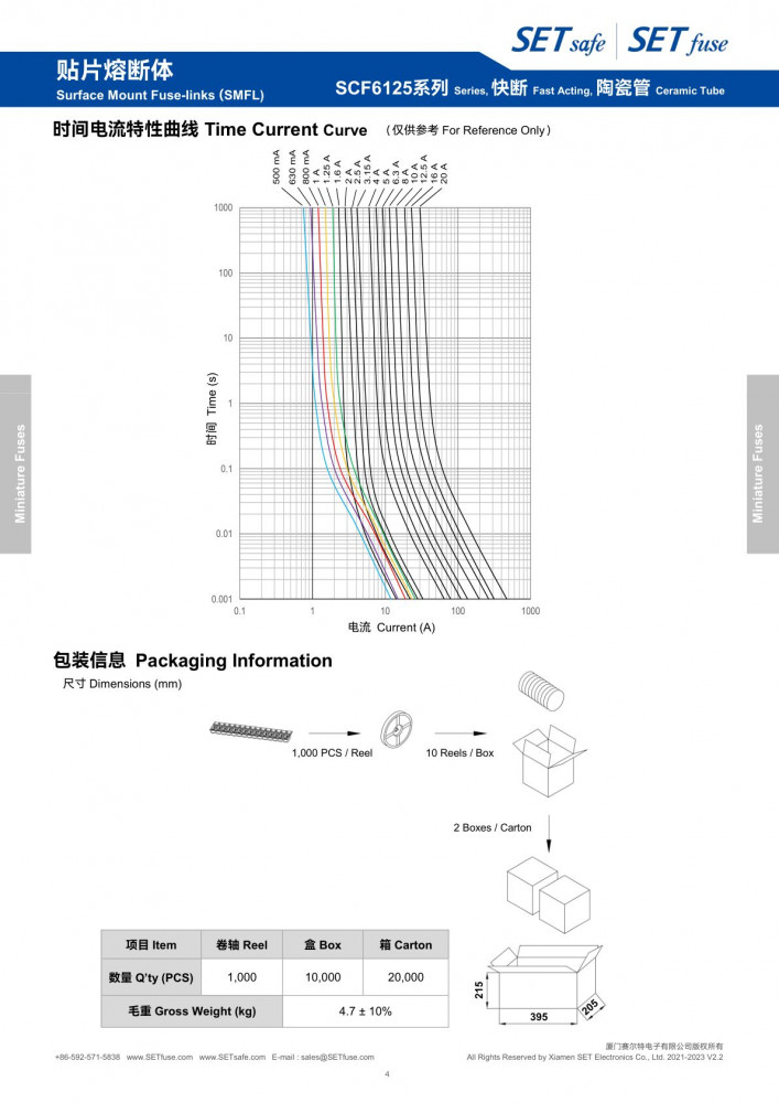 SCF6125F2A250V datasheet page 4