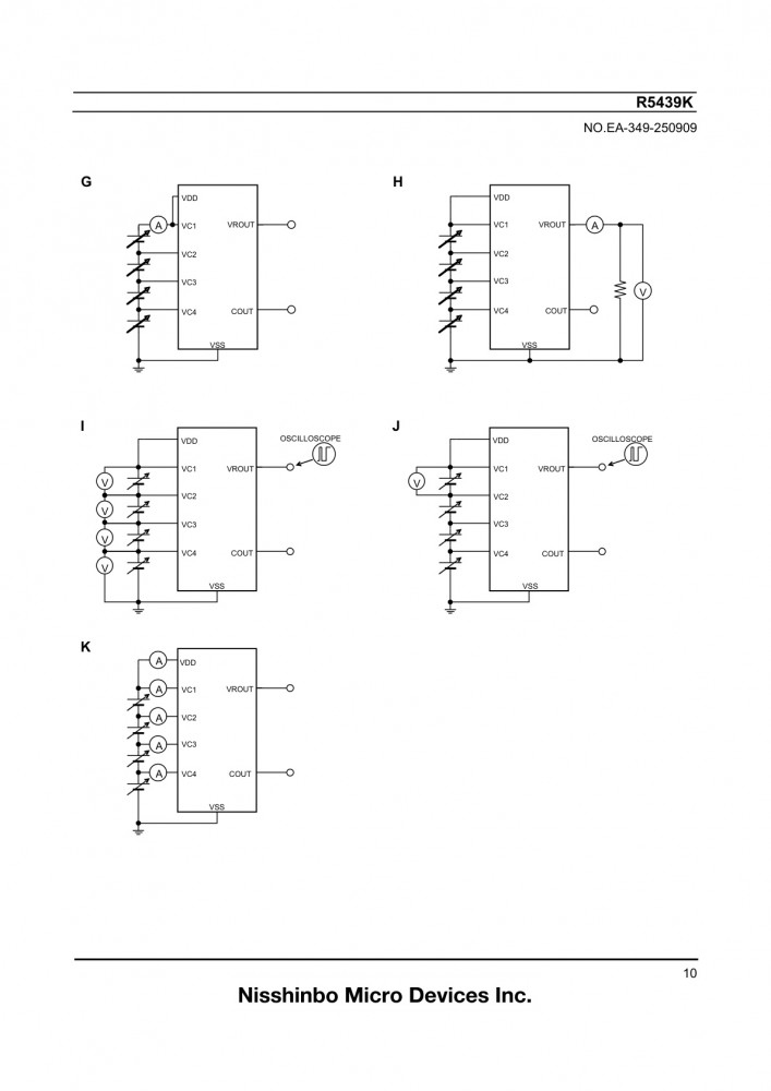 R5439K datasheet preview, page 10