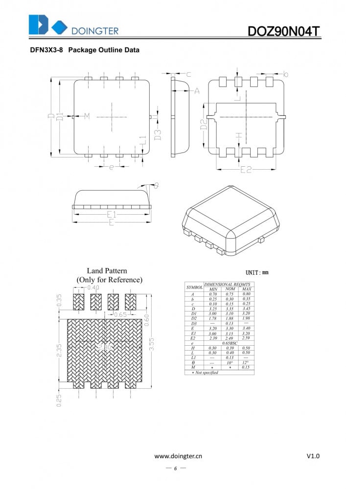 DOZ90N04T datasheet page 6
