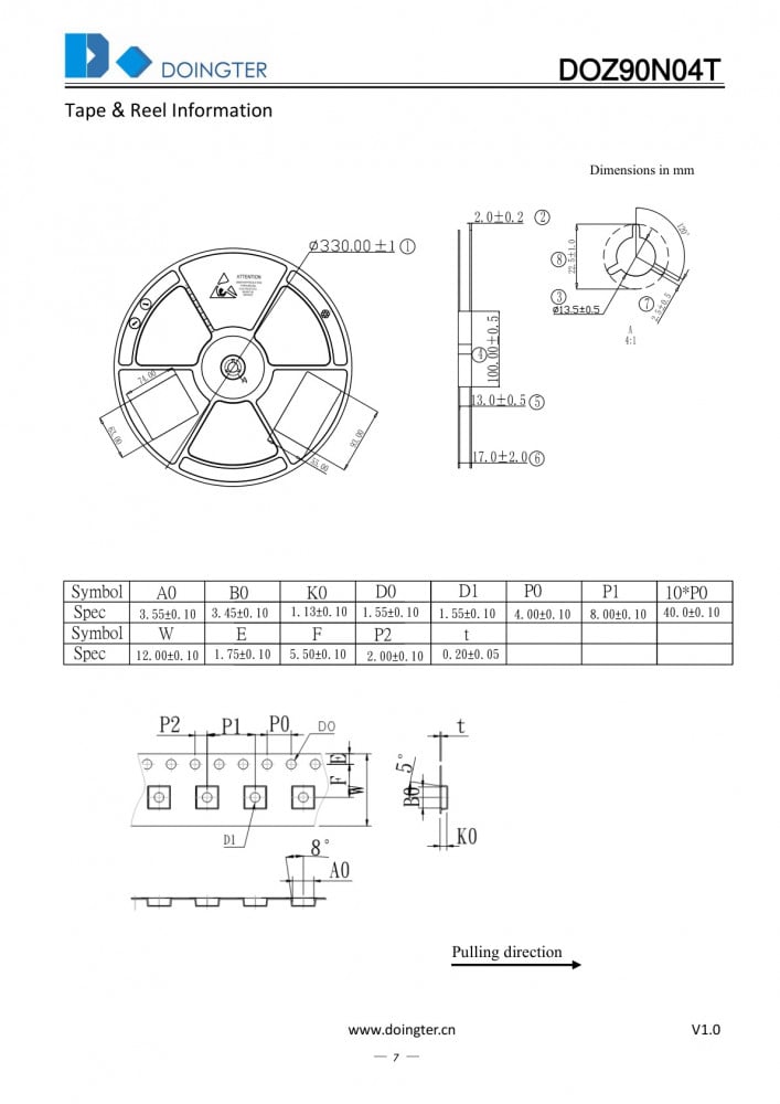 DOZ90N04T datasheet page 7