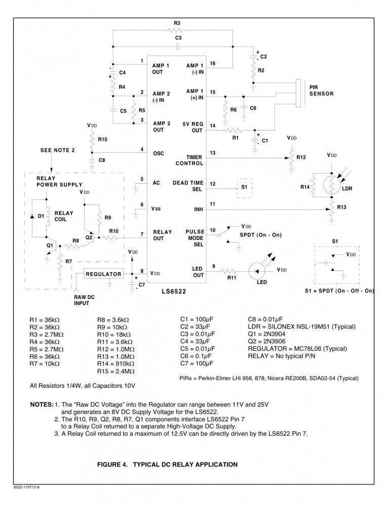LS6522 datasheet figure 6