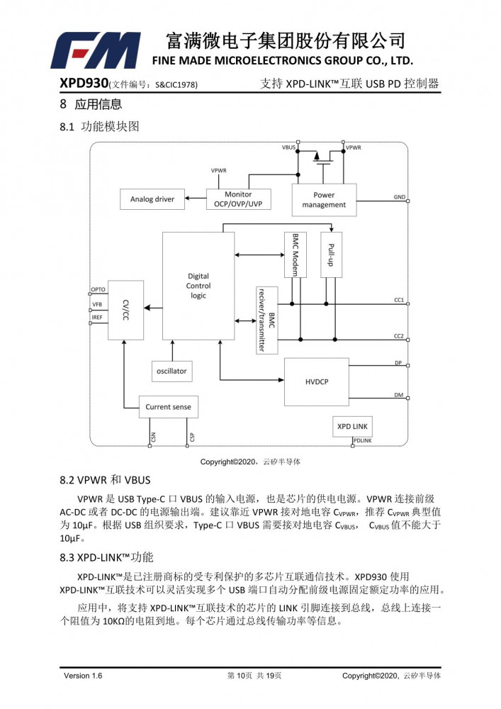 XPD930B datasheet page 10
