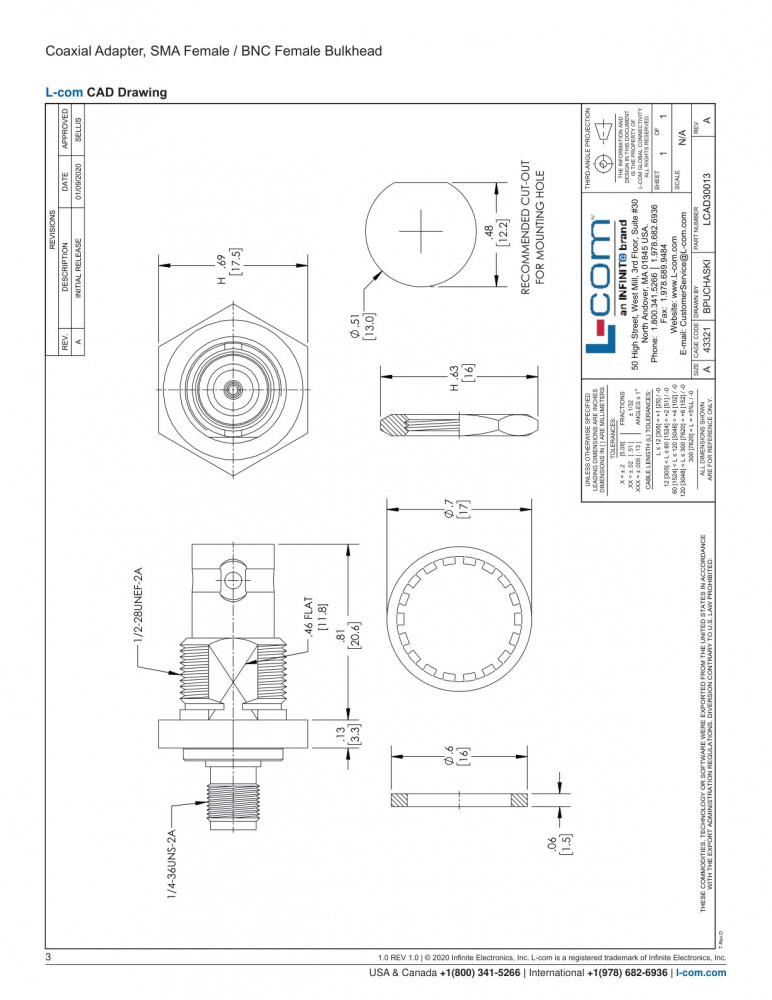 LCAD30013 technical document page 3
