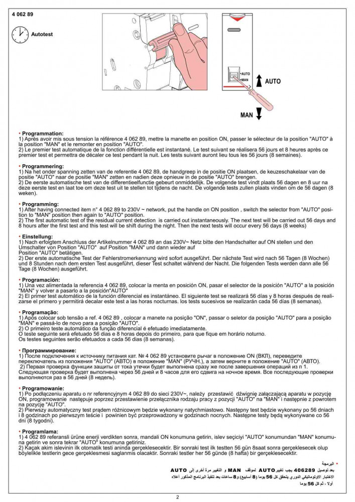 Legrand 406289 documentation page 2