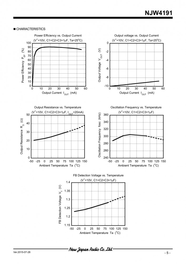 NJW4191 technical document page 5