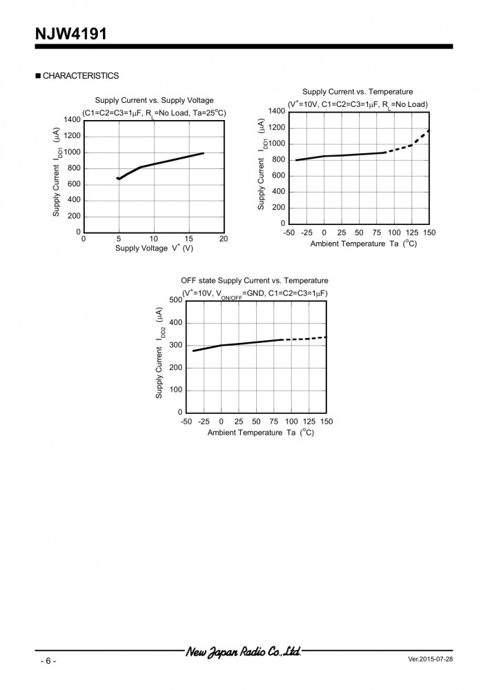 NJW4191 technical document page 6