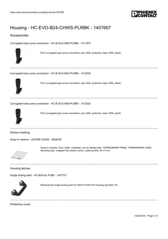 Phoenix Contact 1407667 accessories page 5
