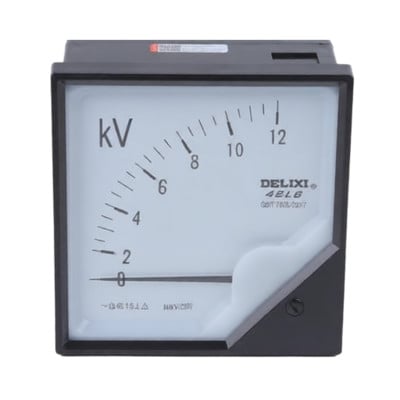 Delixi Electric 42L6V120KVD100V Analog Voltmeter Chip for High Voltage Measurement