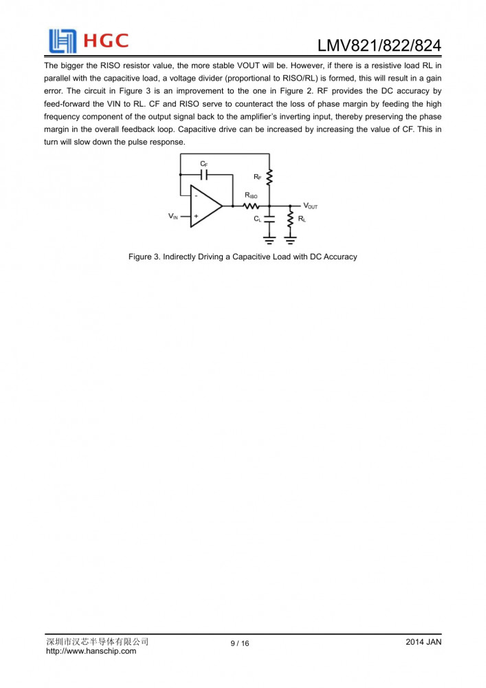 LMV822DRG datasheet page 9