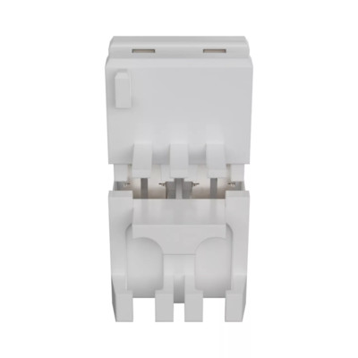 Appli-Mate RAST Power IDT Housing, 5.00mm Pitch, Direct/Indirect, Female, 2 Circuits, Code Keys B, C and D Removed, Open End Walls for sale