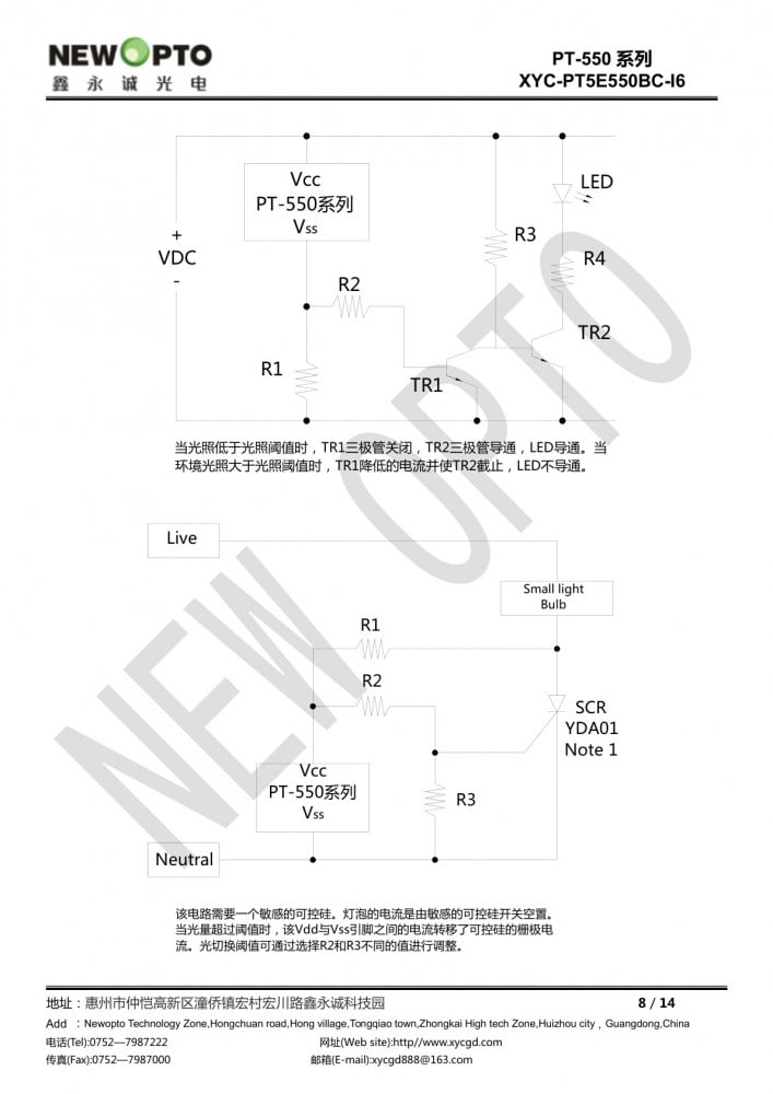 XYC-PT5E550BC-I6 approval document page 8