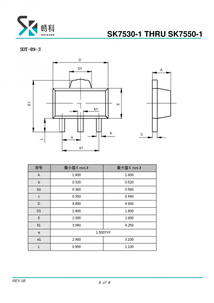 SK7533-1 datasheet page 9