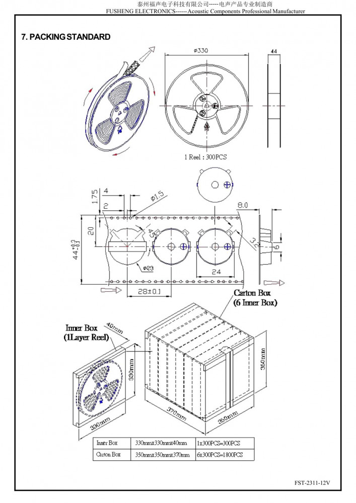 FUET-2311-12V product approval document page 6