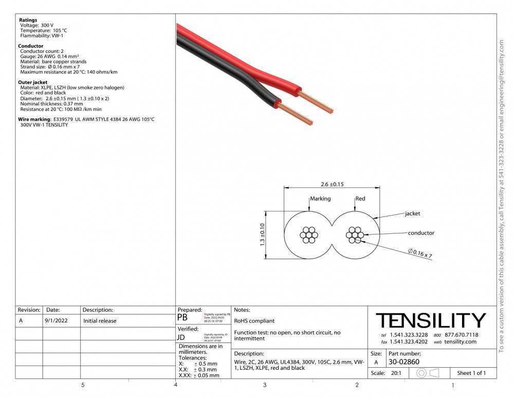 30-02860 product specification drawing preview