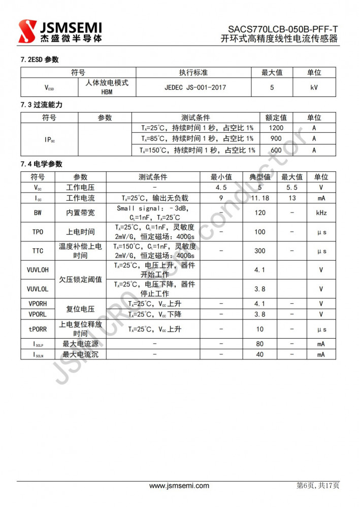 SACS770LCB datasheet page 6