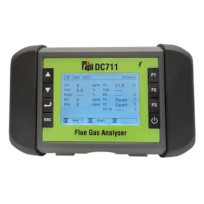DC711 Flue Gas Analyzer. Designed to meet the needs of the busiest Combustion Engineer and Installer. for sale